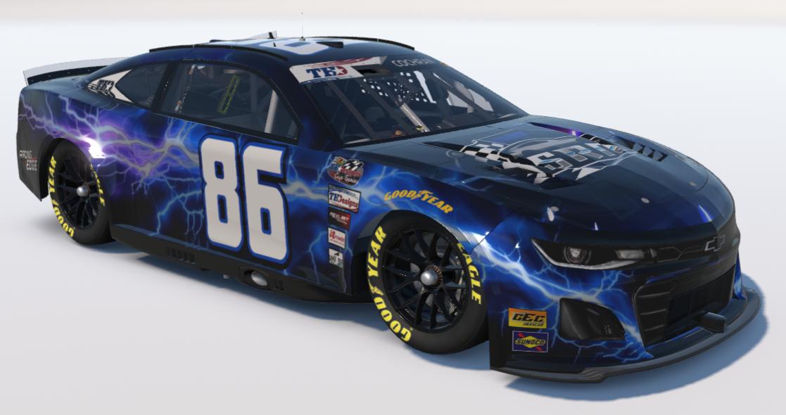 #86 - Sim Racing Media - Ride the Lightning with GEC Banners by Shane ...