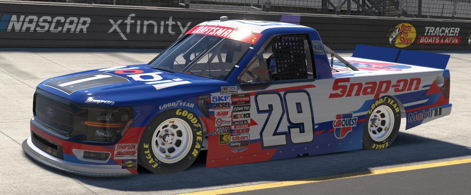 Mobil 1 NASCAR Truck Ford F150 by Christopher R. - Trading Paints