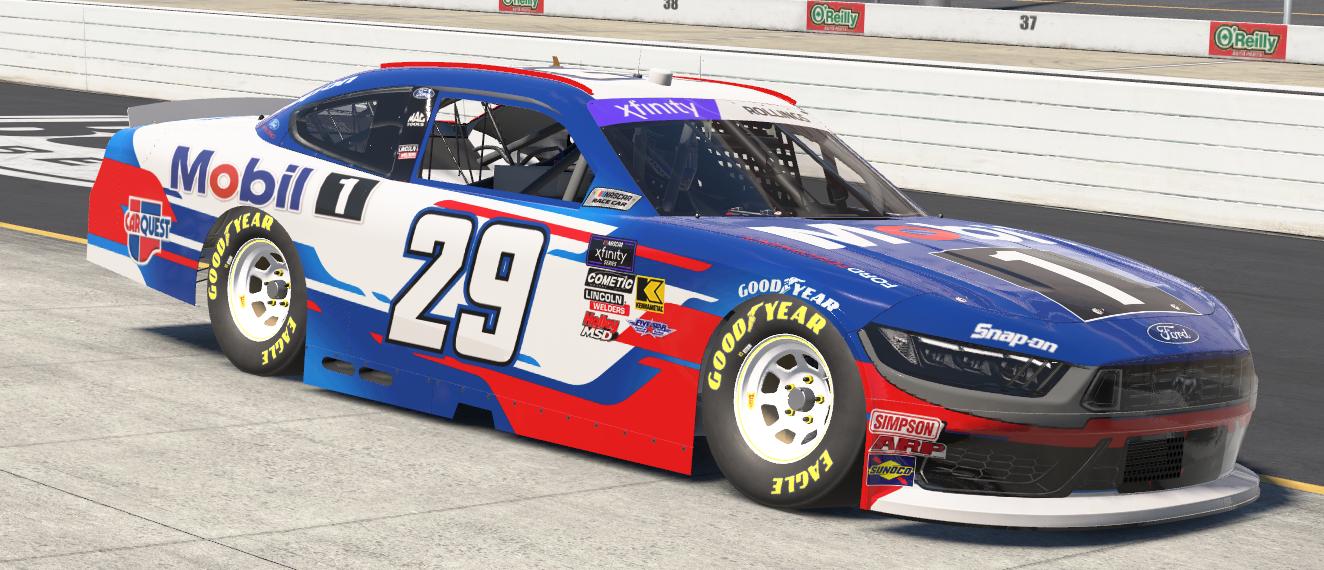 Mobil 1 NASCAR XFINITY Ford Mustang by Christopher R. - Trading Paints