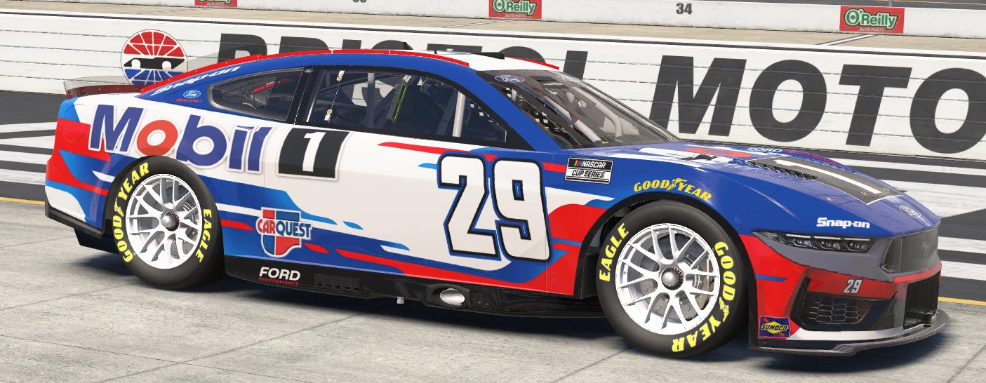 Mobil 1 NASCAR Cup Series Next Gen Ford Mustang by Christopher R ...