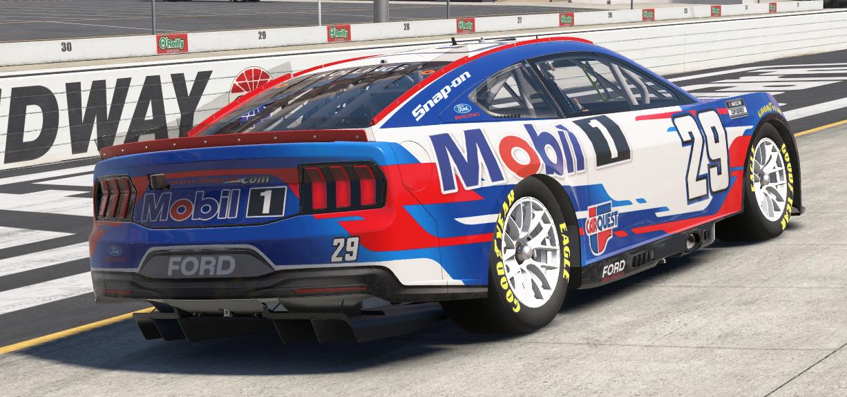 Mobil 1 NASCAR Cup Series Next Gen Ford Mustang by Christopher R ...
