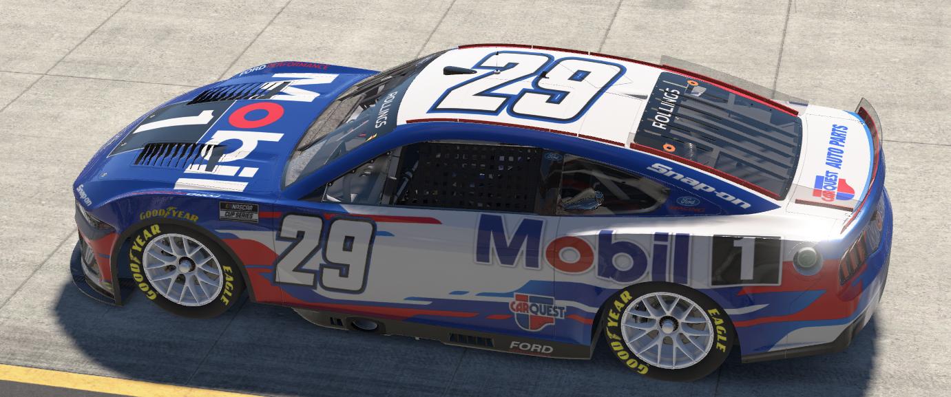 Mobil 1 NASCAR Cup Series Next Gen Ford Mustang by Christopher R ...
