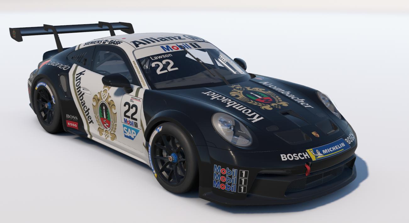Krombacher Pilsner Porsche p11 GT3 Cup (992) by Ronald Lawson2 ...
