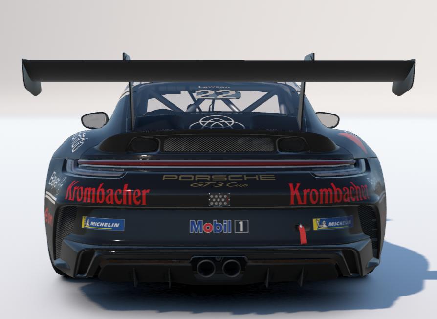 Krombacher Pilsner Porsche p11 GT3 Cup (992) by Ronald Lawson2 ...
