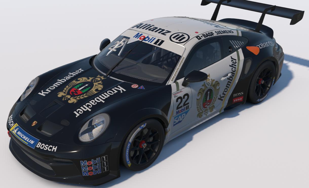 Krombacher Pilsner Porsche p11 GT3 Cup (992) by Ronald Lawson2 ...