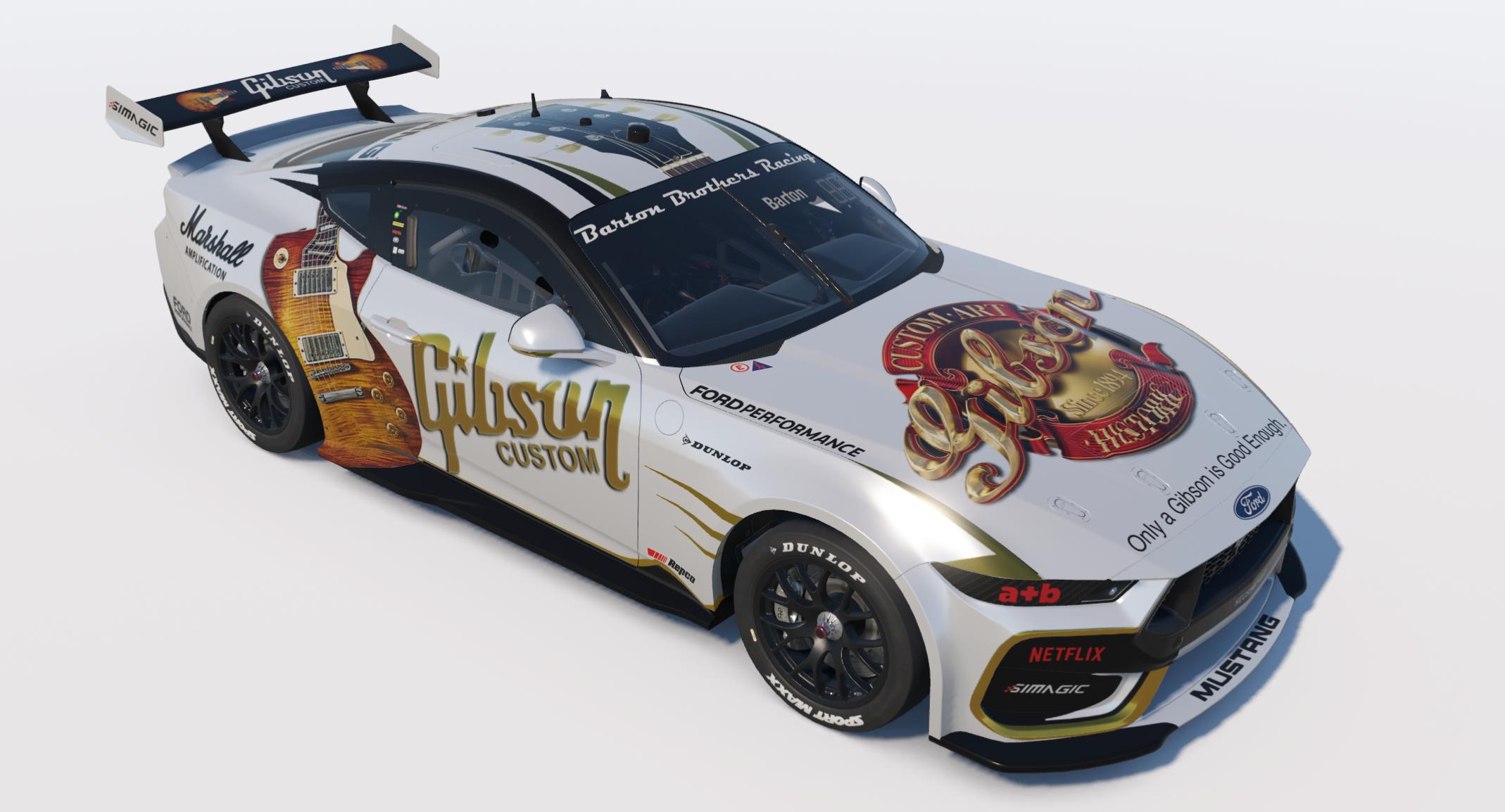 Supercars Ford Mustang Gen 3 Gibson Custom by Greg Barton - Trading Paints