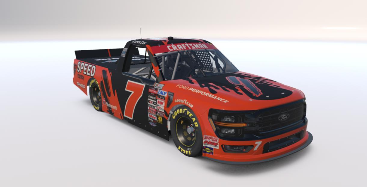 Sim Stamped Robbie Gordon Speed Energy Inspired Truck by Aiden Laney ...