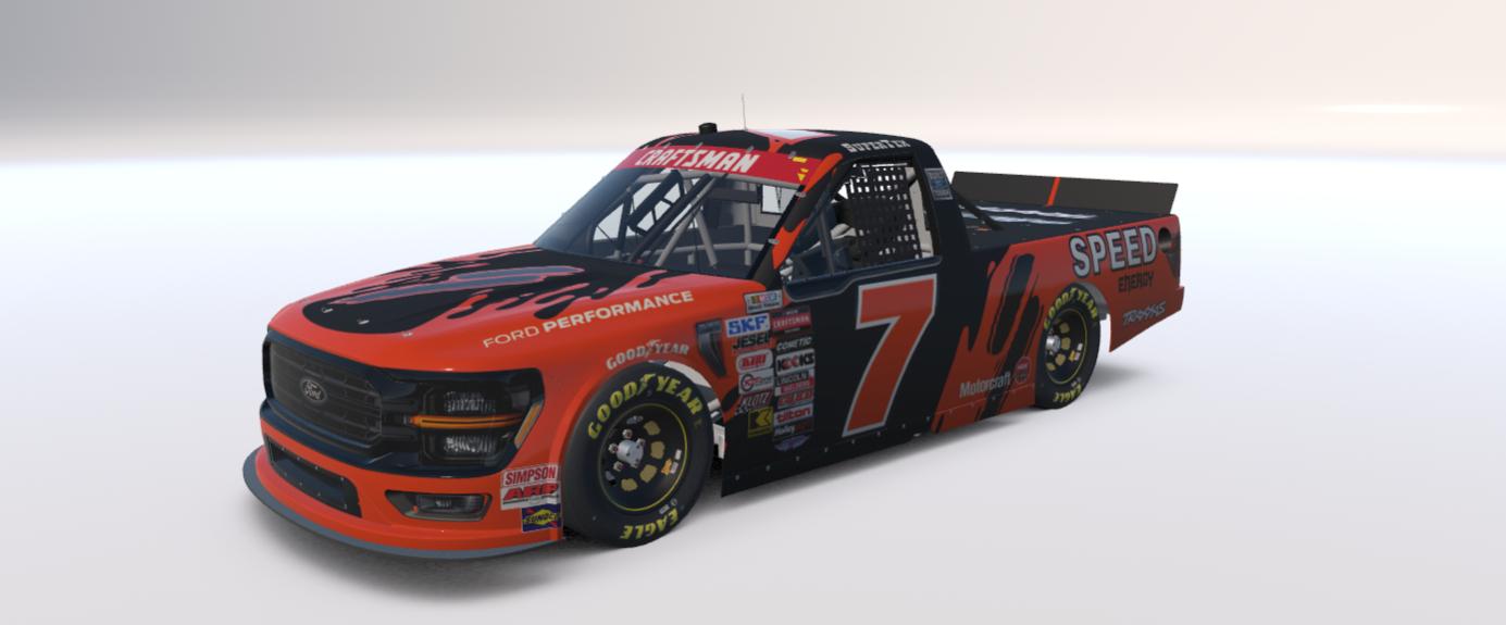 Sim Stamped Robbie Gordon Speed Energy Inspired Truck by Aiden Laney ...