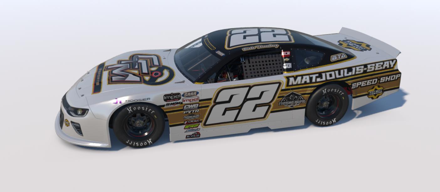 Blake white gold black Sara LM Stock by Brant Mickel - Trading Paints