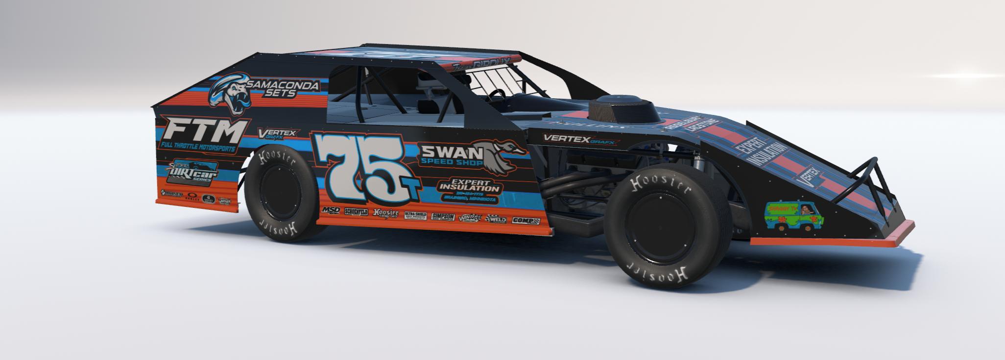 Trevor Giroux Dirt UMP Modified by Tyler Bowman4 - Trading Paints