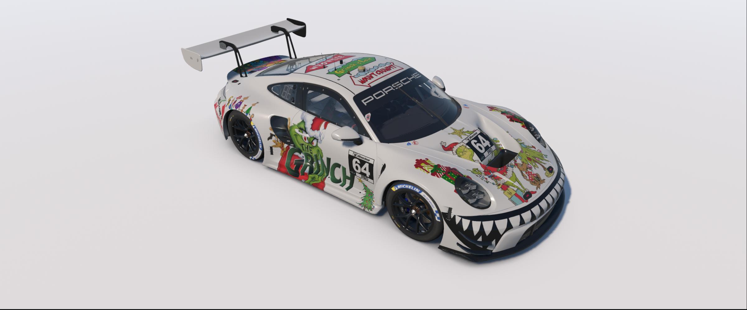 Austin Wendricks #21 The Grinch Porsche 911 by Bryan D Morris - Trading ...