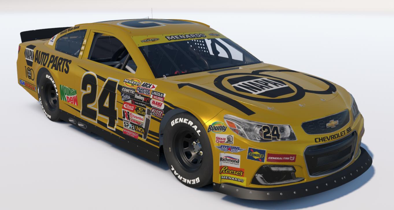 Napa Golden 100 Anniversary Napa Auto Parts ARCA Chevrolet SS by Ronald ...