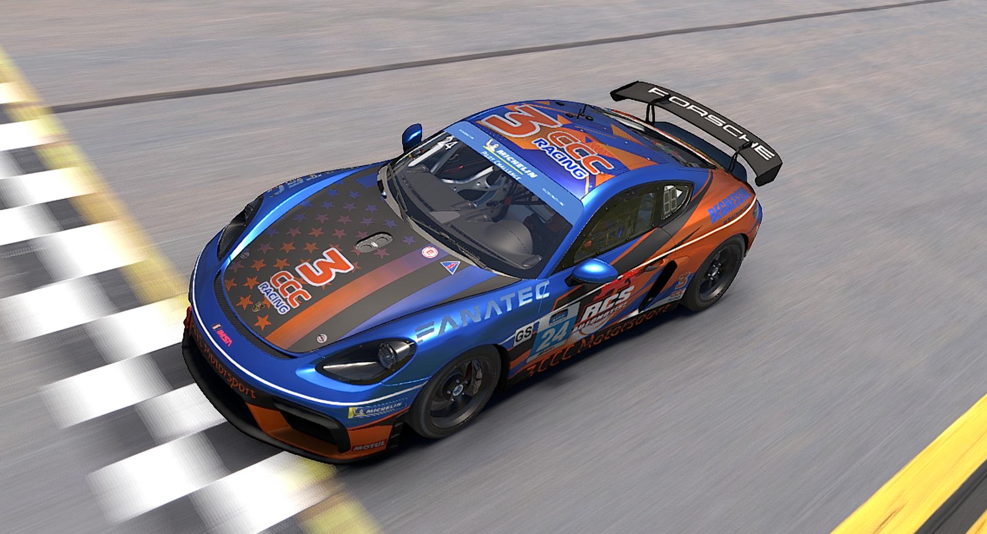 3CCC Racing GT4 Porsche Caman by Corey G. - Trading Paints