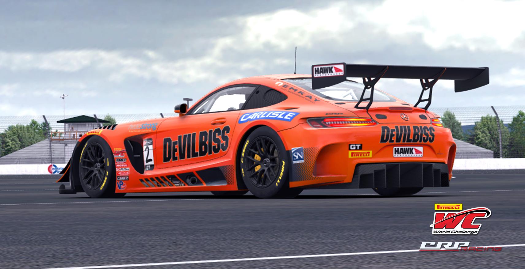 #2 CRP Racing Mercedes AMG GT3 (PWC) by Justin S Davis - Trading Paints