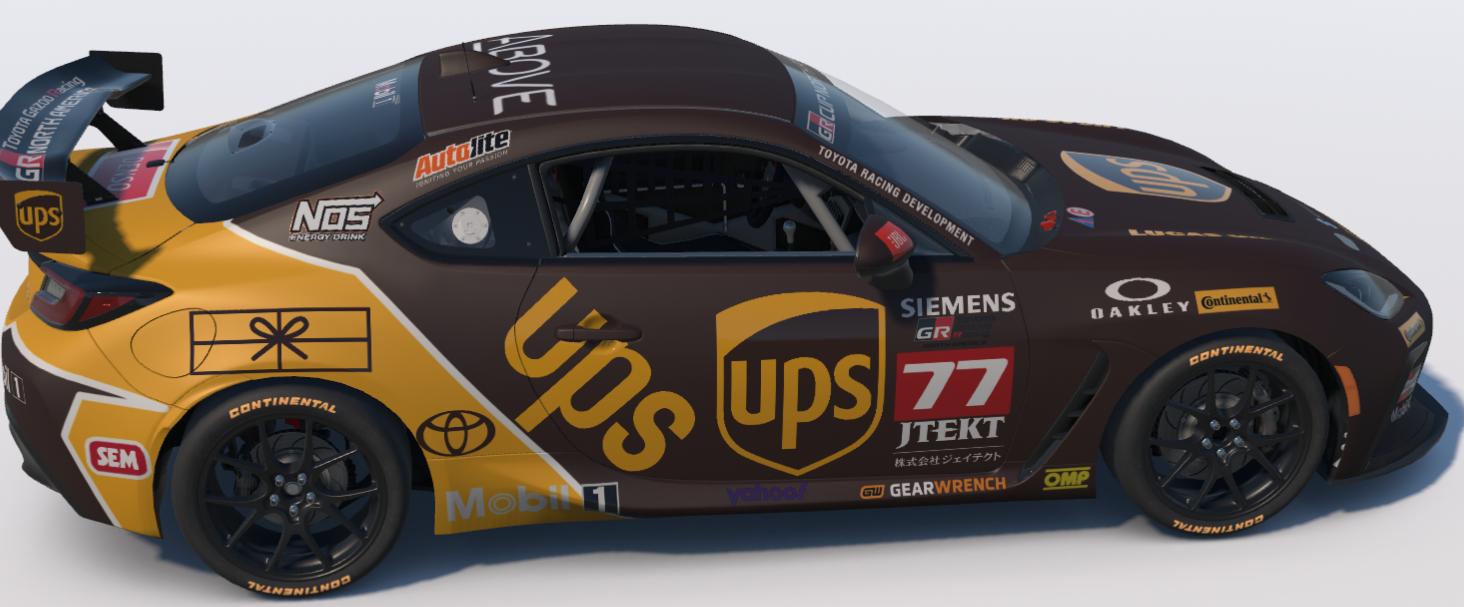 United Parcel Service "UPS" Toyota GR86 by Ronald Lawson2 - Trading Paints