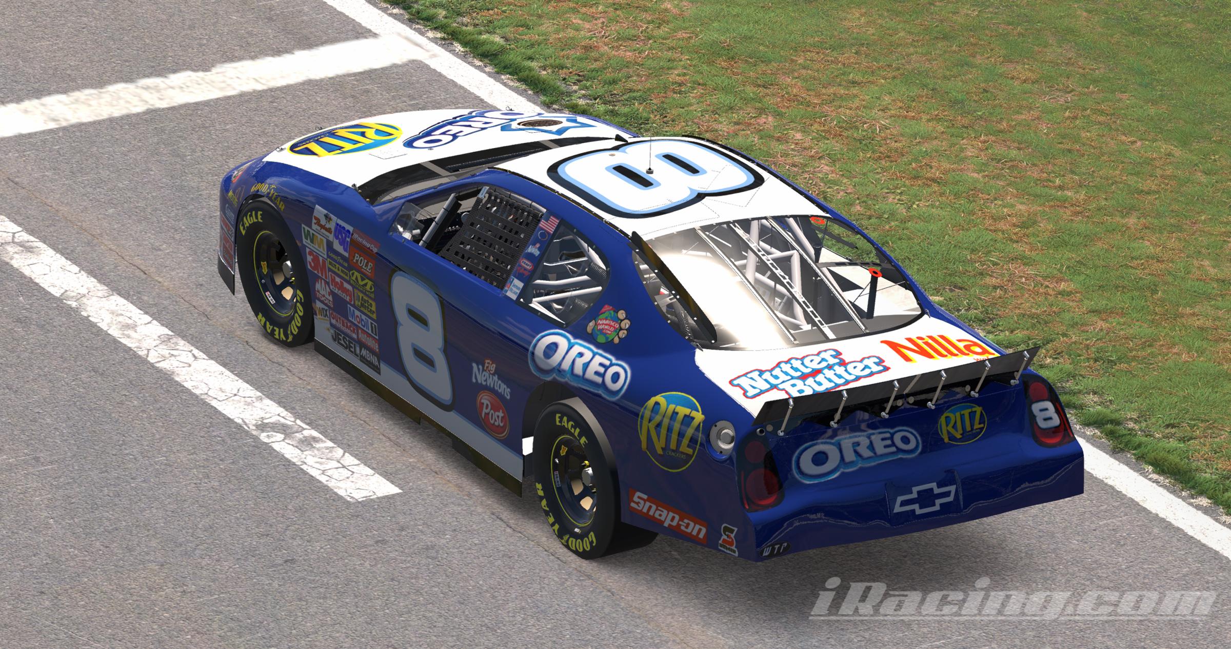 Dale Jr. 2004 Oreo Busch car at Daytona by Demarco Starks - Trading Paints