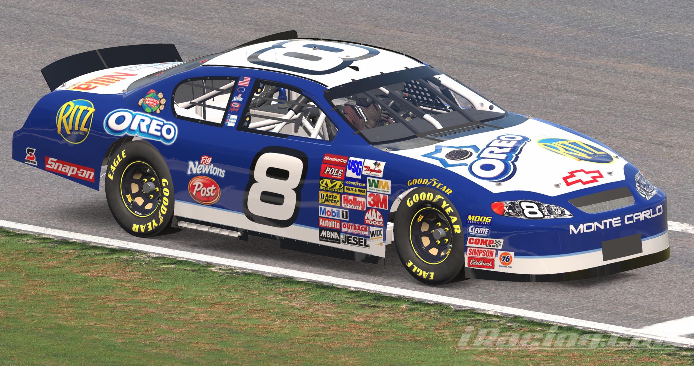 Dale Jr. 2004 Oreo Busch car at Daytona by Demarco Starks - Trading Paints