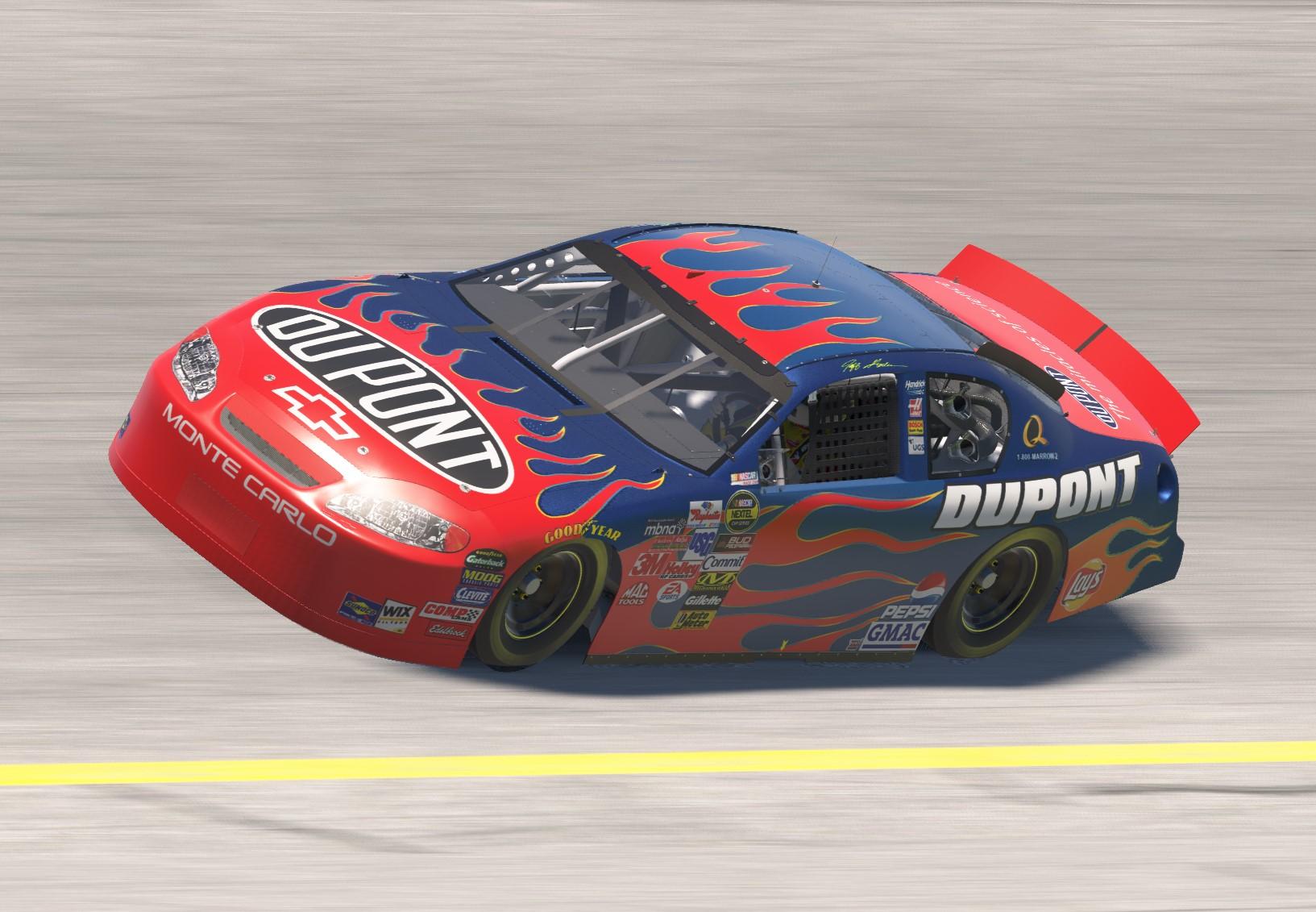 Jeff Gordon 2005 DuPont Superspeedway Chevrolet Monte Carlo Sim Stamp ...