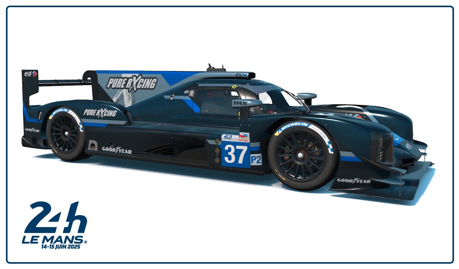 LM25 P2 CLX Pure Rxcing #37 by Karsten B. - Trading Paints