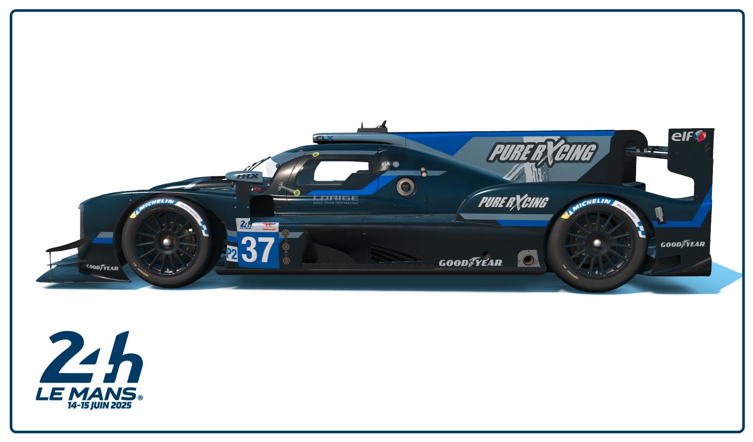 LM25 P2 CLX Pure Rxcing #37 by Karsten B. - Trading Paints