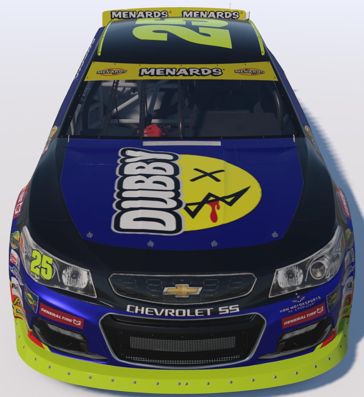 My #25 Chevy ARCA SS Dubby Scheme by Kendrick Hom - Trading Paints