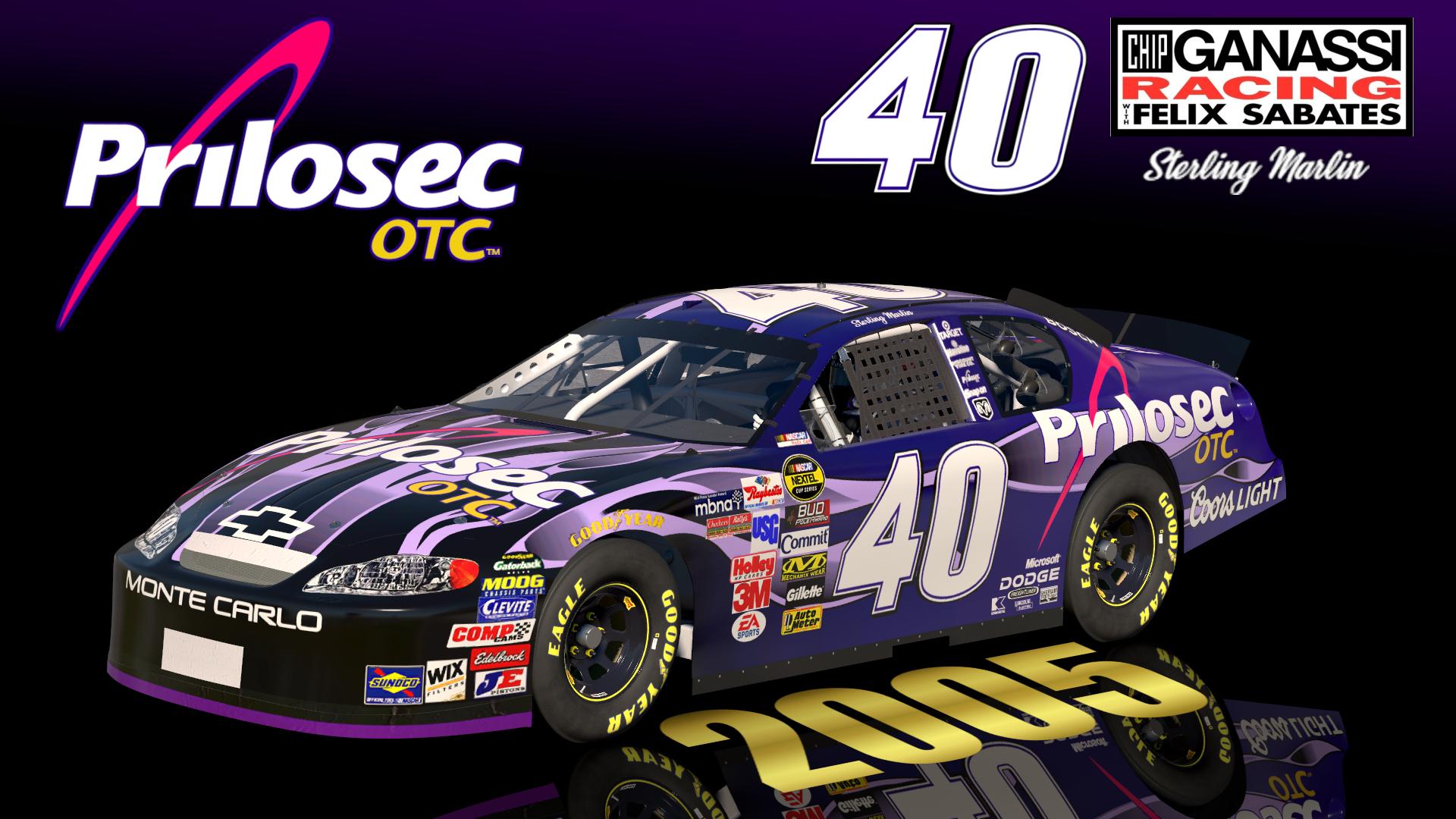 (SS) 2005 #40 Sterling Marlin Prilosec OTC (Chevy) by Christian Budd ...
