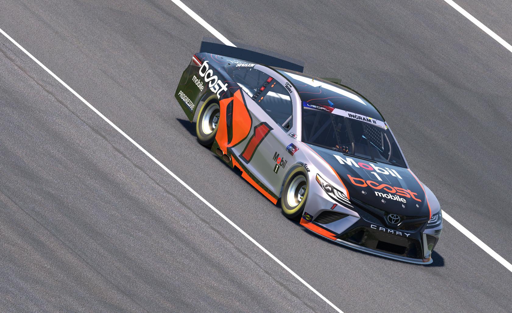 #1 Boost Mobile Mobil 1 Camry USORL Cup by Darren M Ingram - Trading Paints
