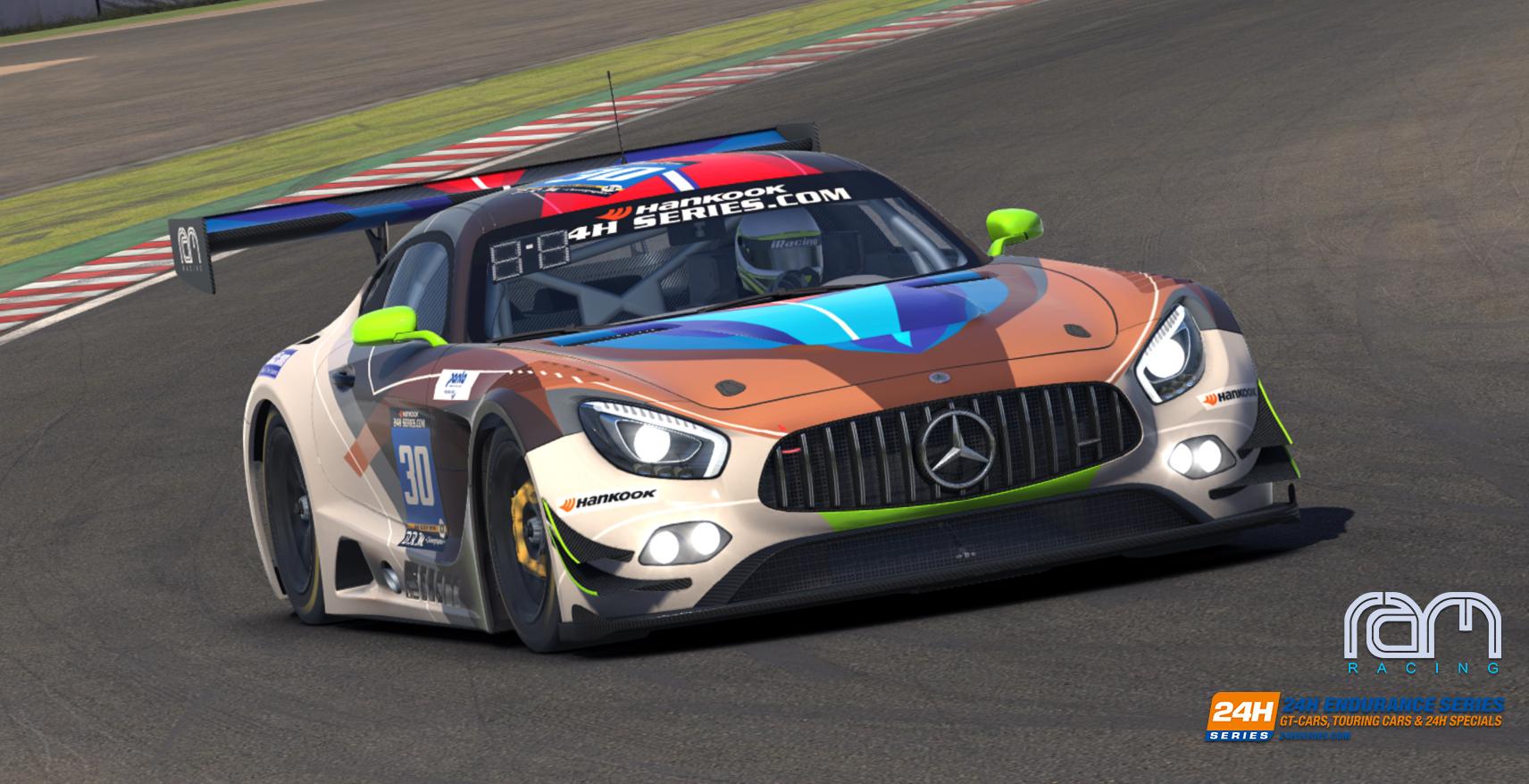 #30 Ram Racing Mercedes-AMG GT3 (24h Endurance Series) by Justin S ...