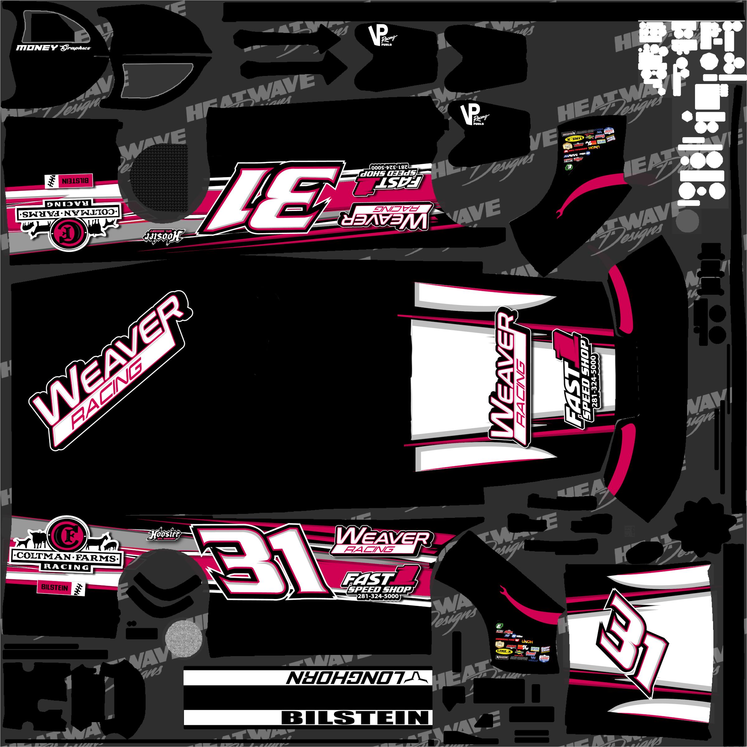 Dirt Late Model Vector Smart Template v2 01 (1) by Cricket Hill2 ...