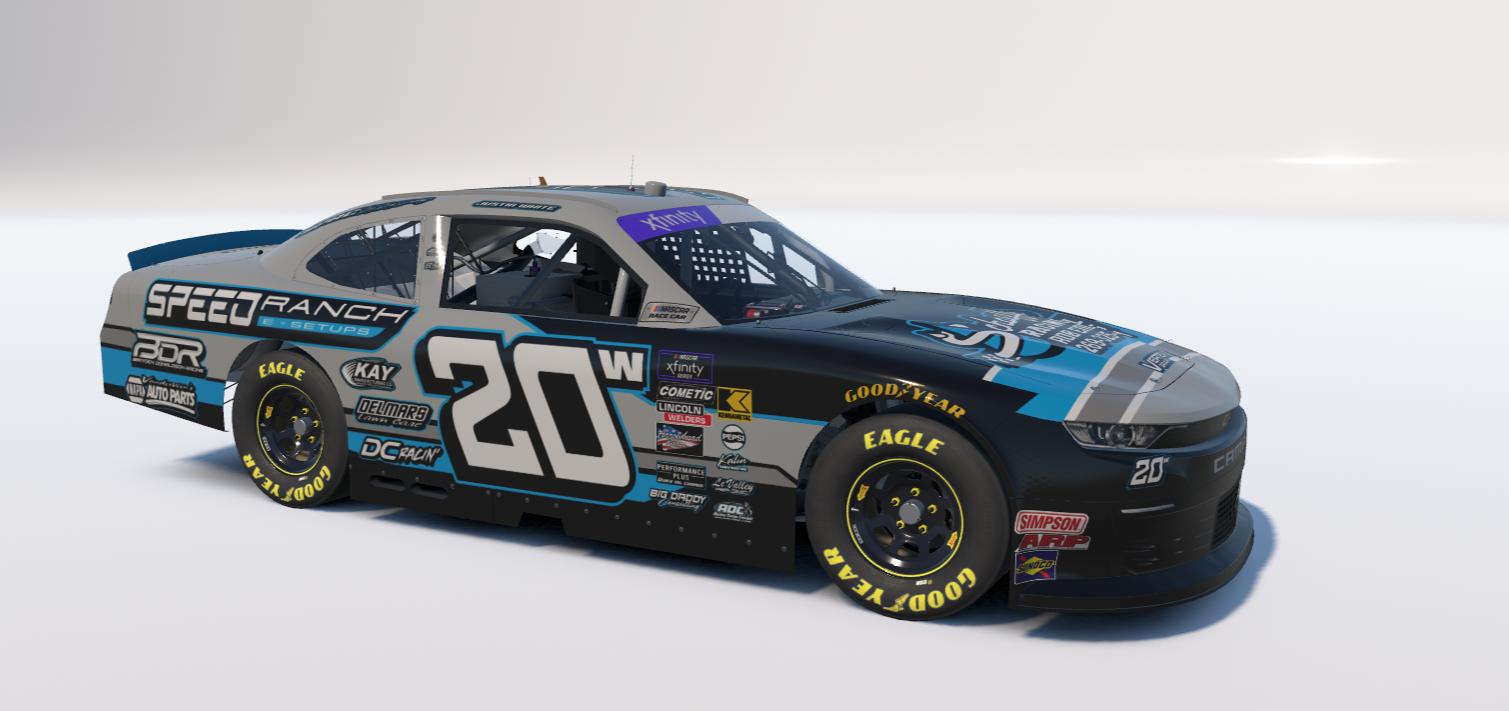 Justin White Camaro Xfinity SR by Tyler Bowman4 - Trading Paints