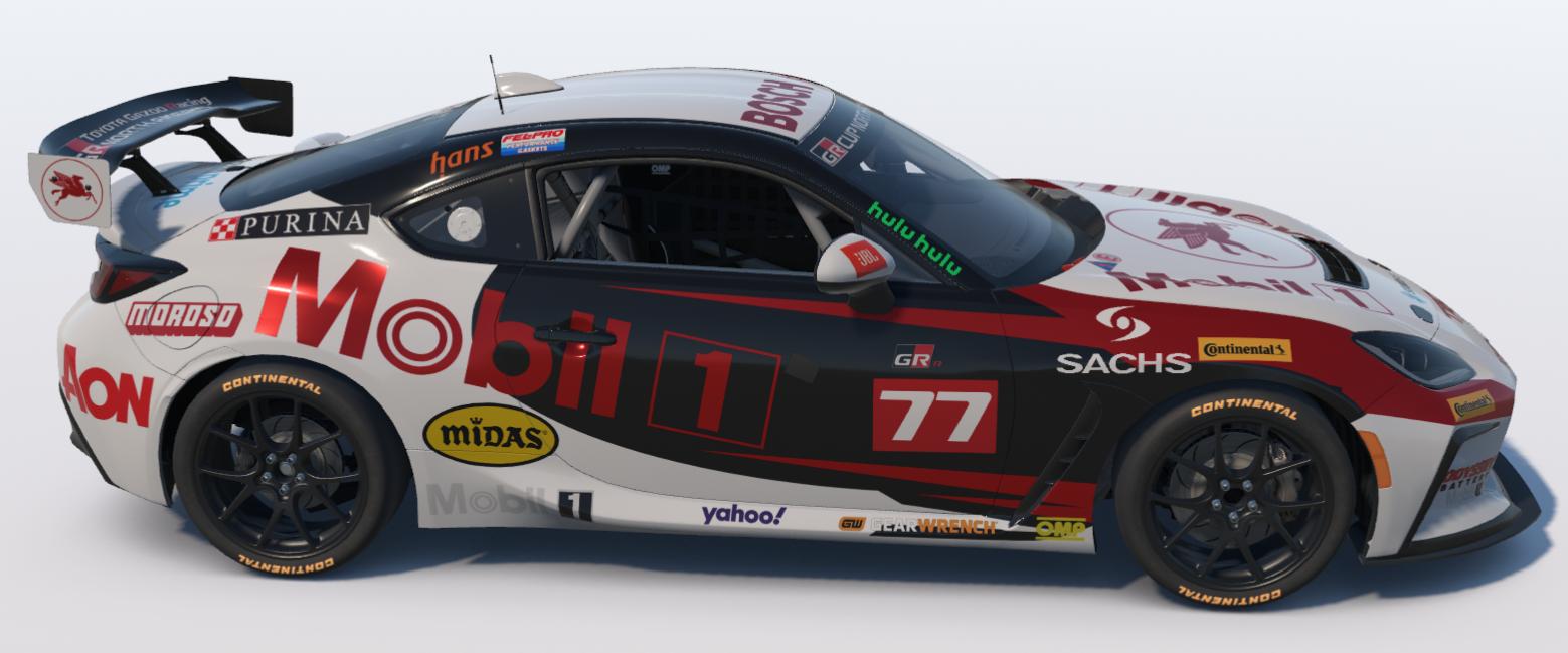 Mobil One Toyota GR86 by Ronald Lawson2 - Trading Paints