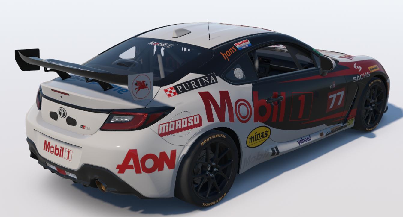 Mobil One Toyota GR86 by Ronald Lawson2 - Trading Paints