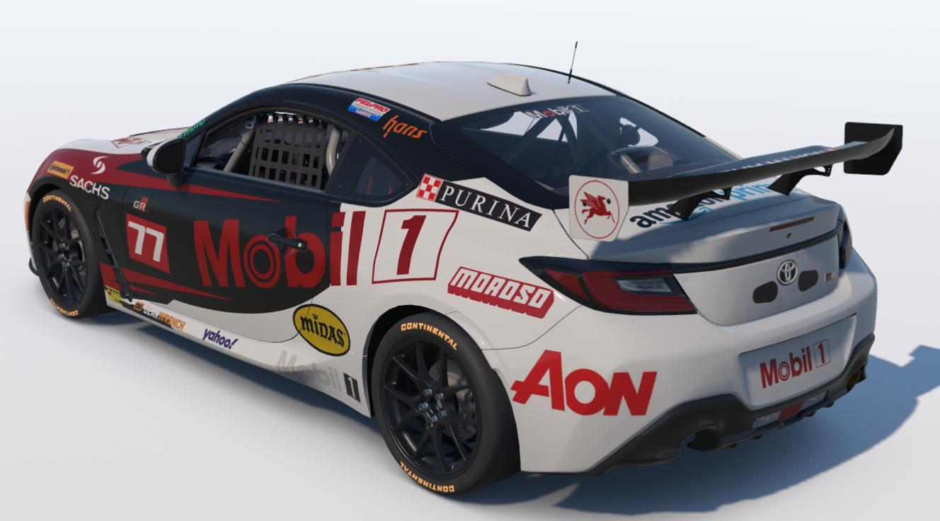 Mobil One Toyota GR86 by Ronald Lawson2 - Trading Paints