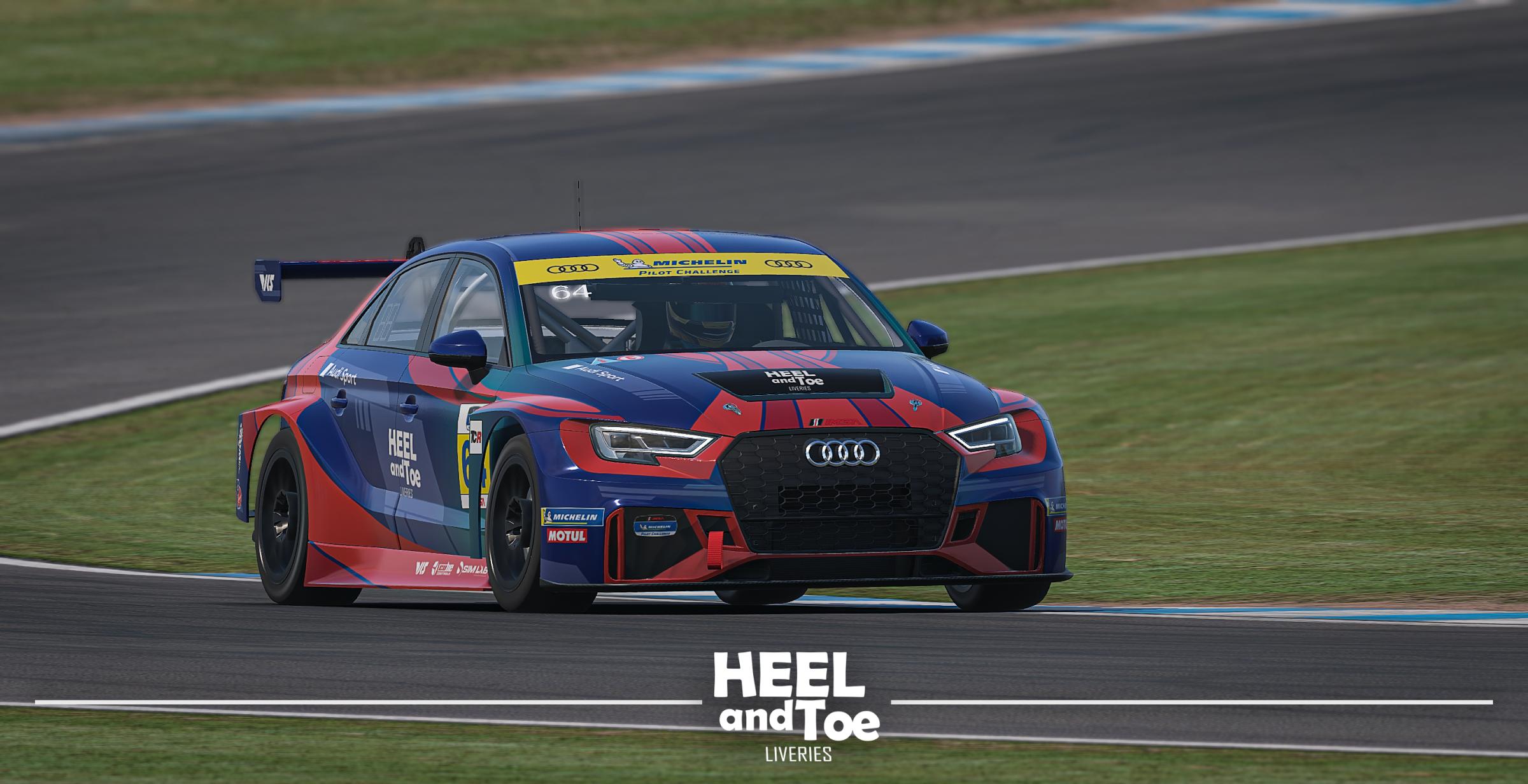 Heel & Toe Liveries - Audi RS3 TCR by Jai L. - Trading Paints