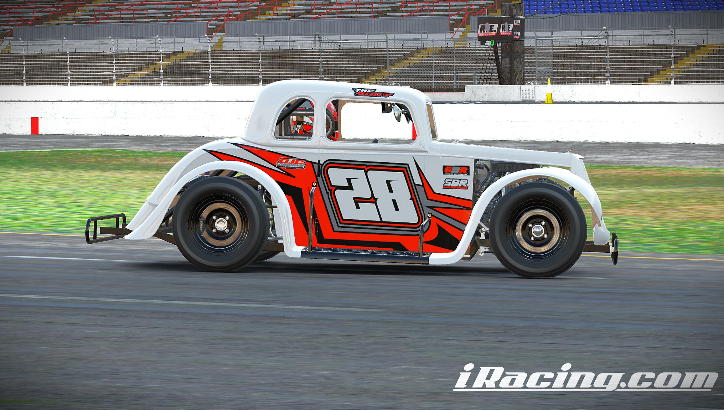 Garrett Delk Legend Car by Dalton J Conner - Trading Paints