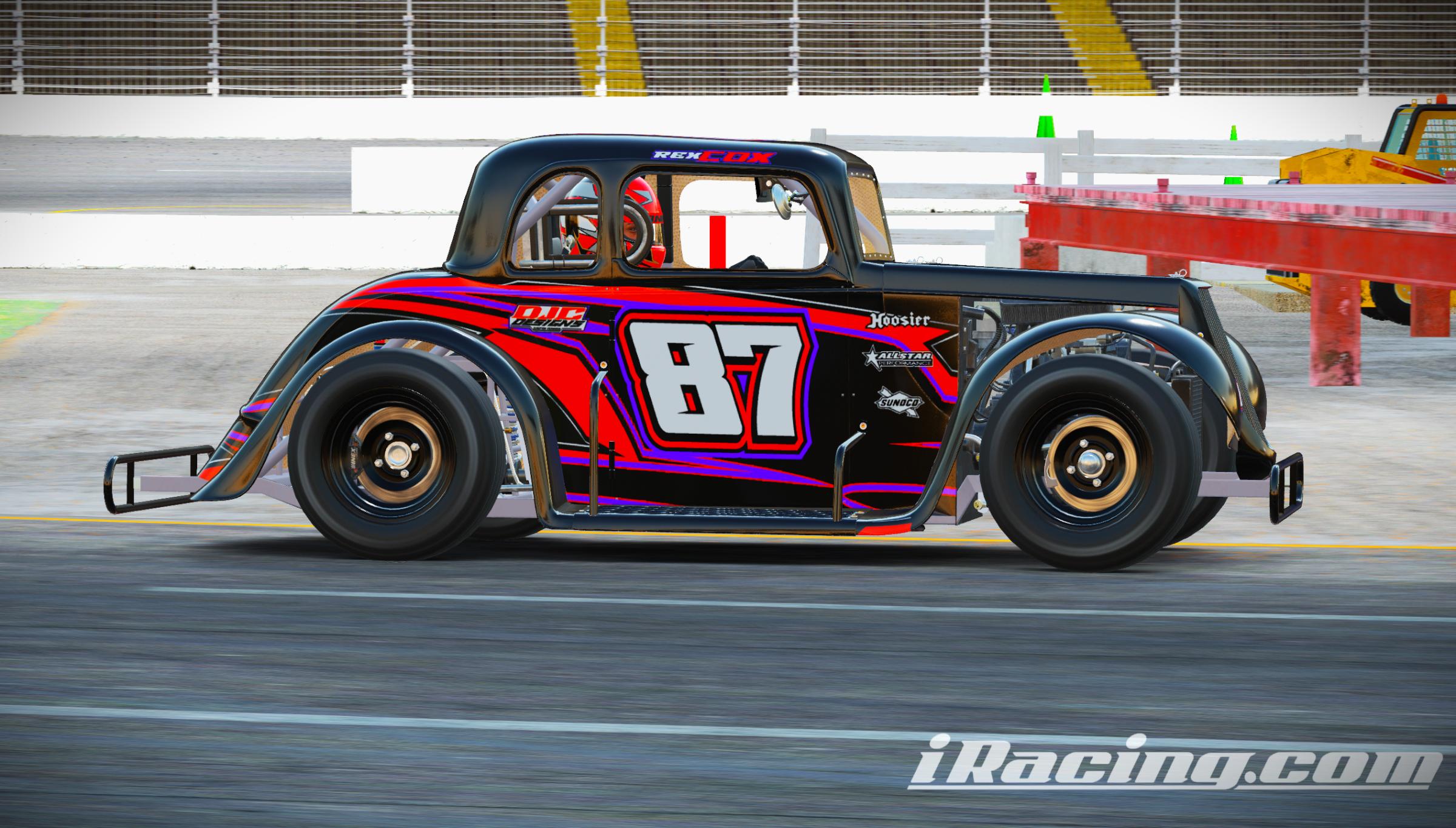 Rex Cox III Legend Car by Dalton J Conner - Trading Paints