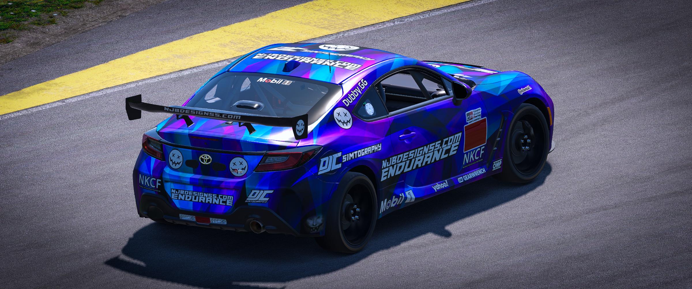Team NJB GR86 by Noah Blackwell - Trading Paints