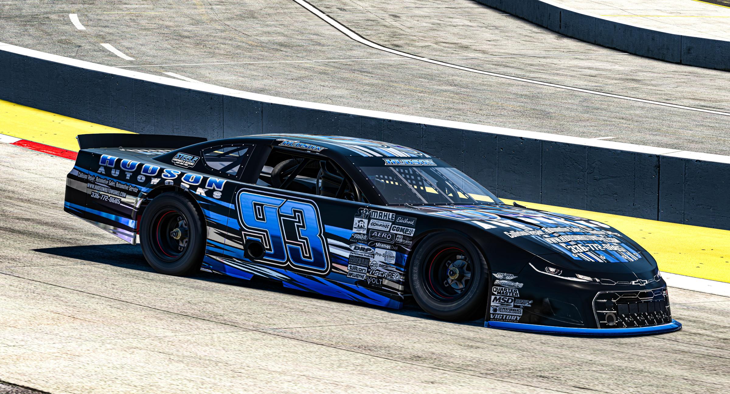 Josh Hudson-#93 by Michael J. Steele - Trading Paints