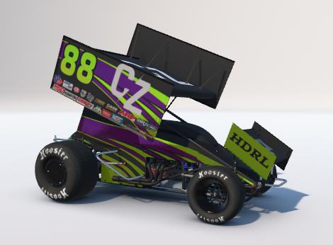CZ Motorsports 360 sprint car - Season 3 by Zachary Steele2 - Trading ...