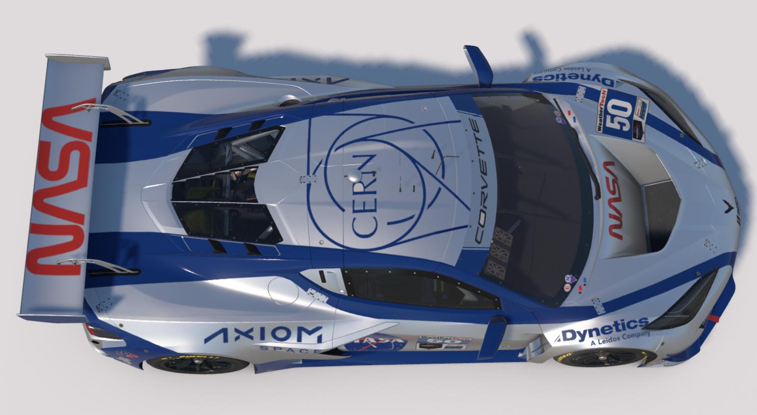 NASA/CERN Corvette by Elijah B. - Trading Paints