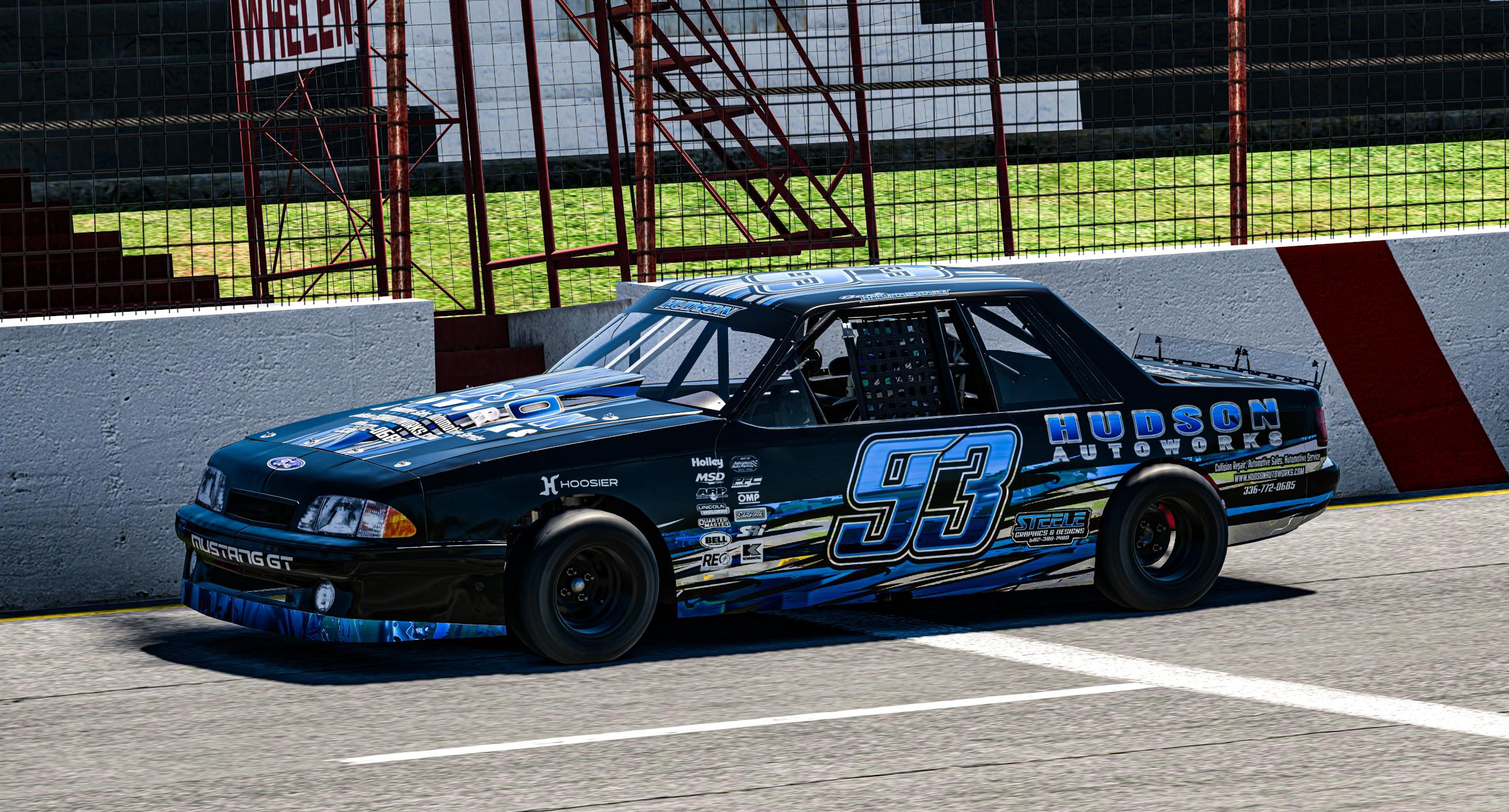 Josh Hudson-#93 by Michael J. Steele - Trading Paints