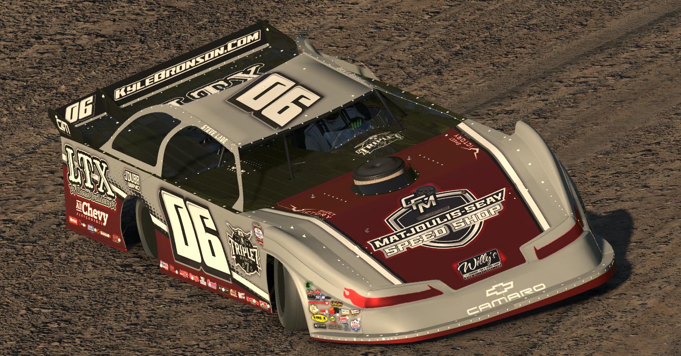 Steve Lade / 2025 Dirt Late Model / #06 by Joshua Wright3 - Trading Paints