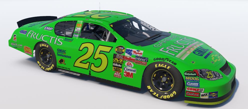 Brian Vickers Garnier Fructis by Scott Tompkins - Trading Paints