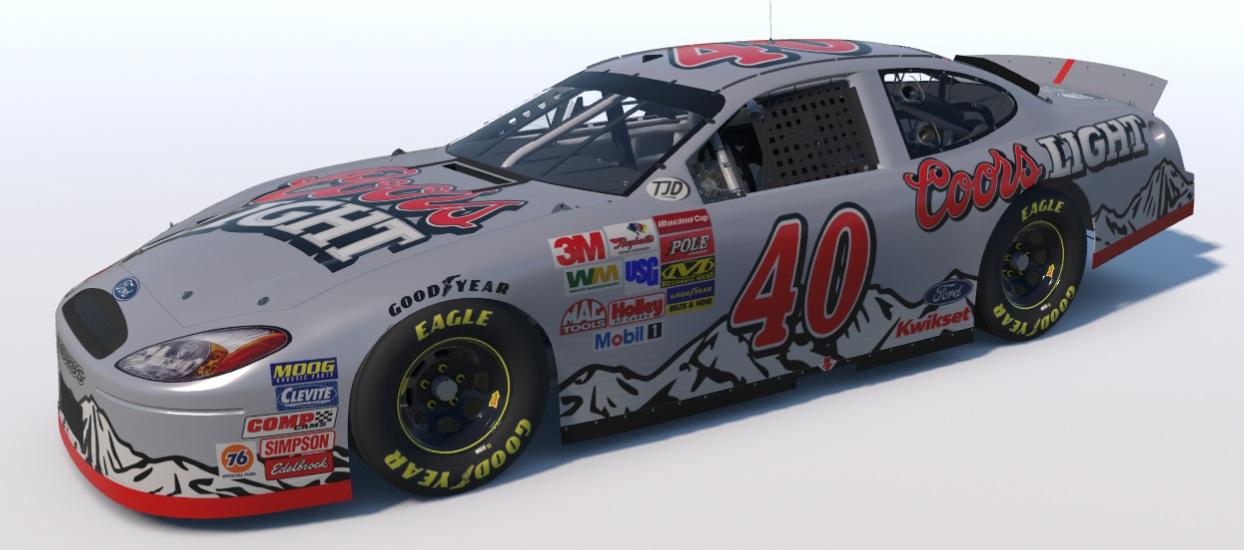 Coors Light Super Speedway by Jerry Bynum - Trading Paints