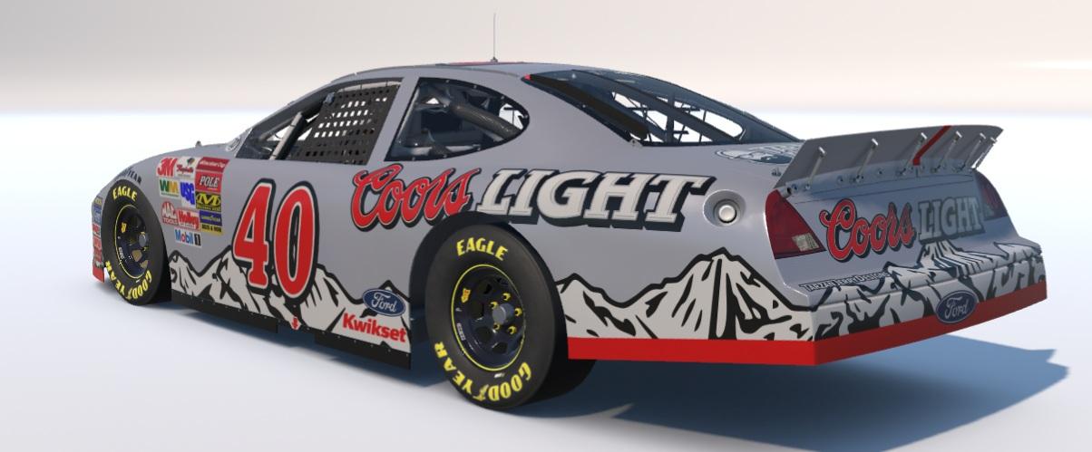 Coors Light Super Speedway by Jerry Bynum - Trading Paints