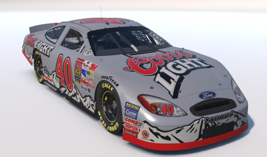Coors Light Super Speedway by Jerry Bynum - Trading Paints