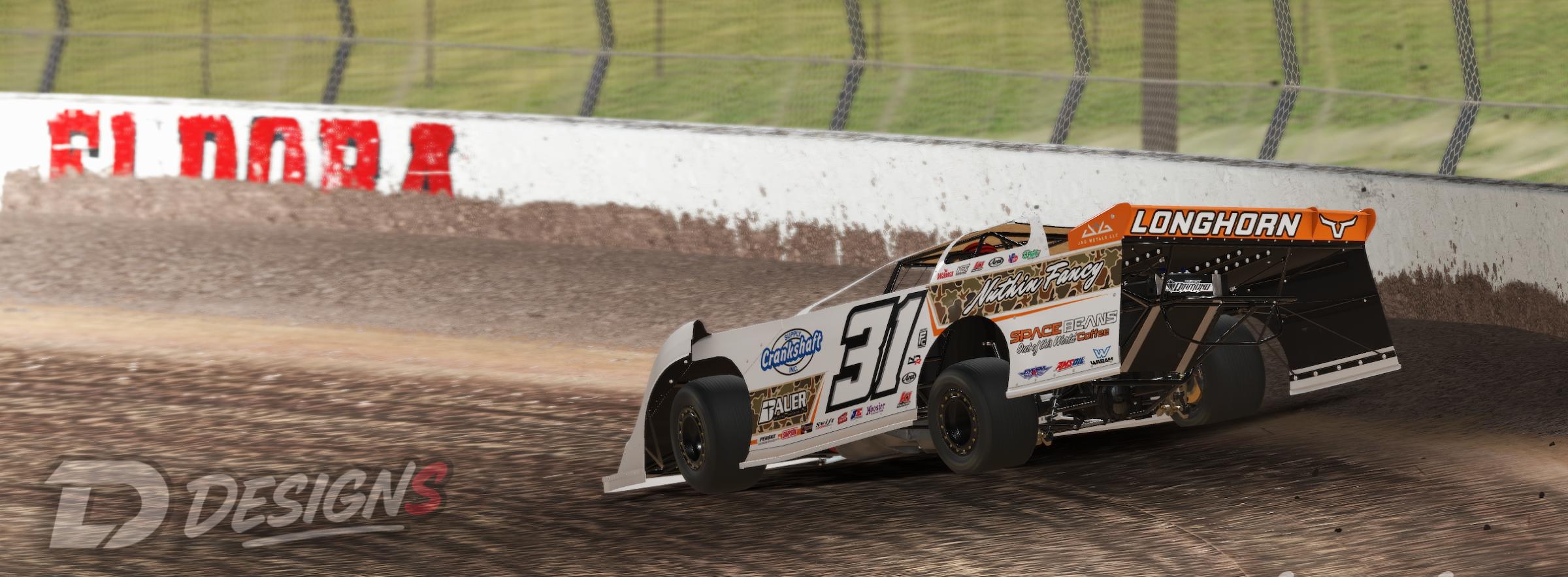 Nuthin Fancy Dirt Late Model by Derek Lemke - Trading Paints