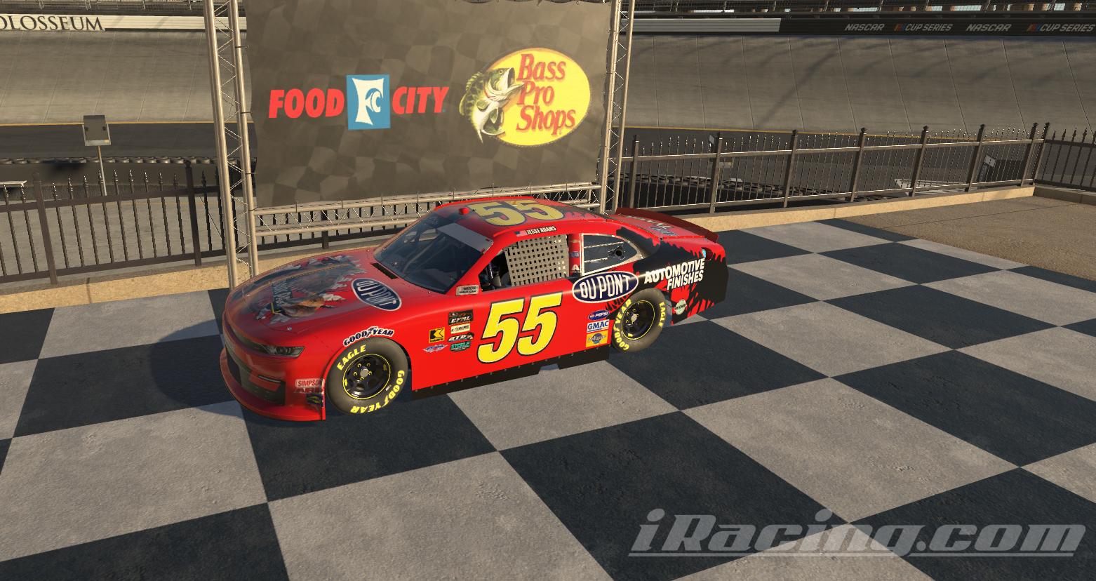 Xfinity Car T Rex 55 by Andrew Duffield2 - Trading Paints