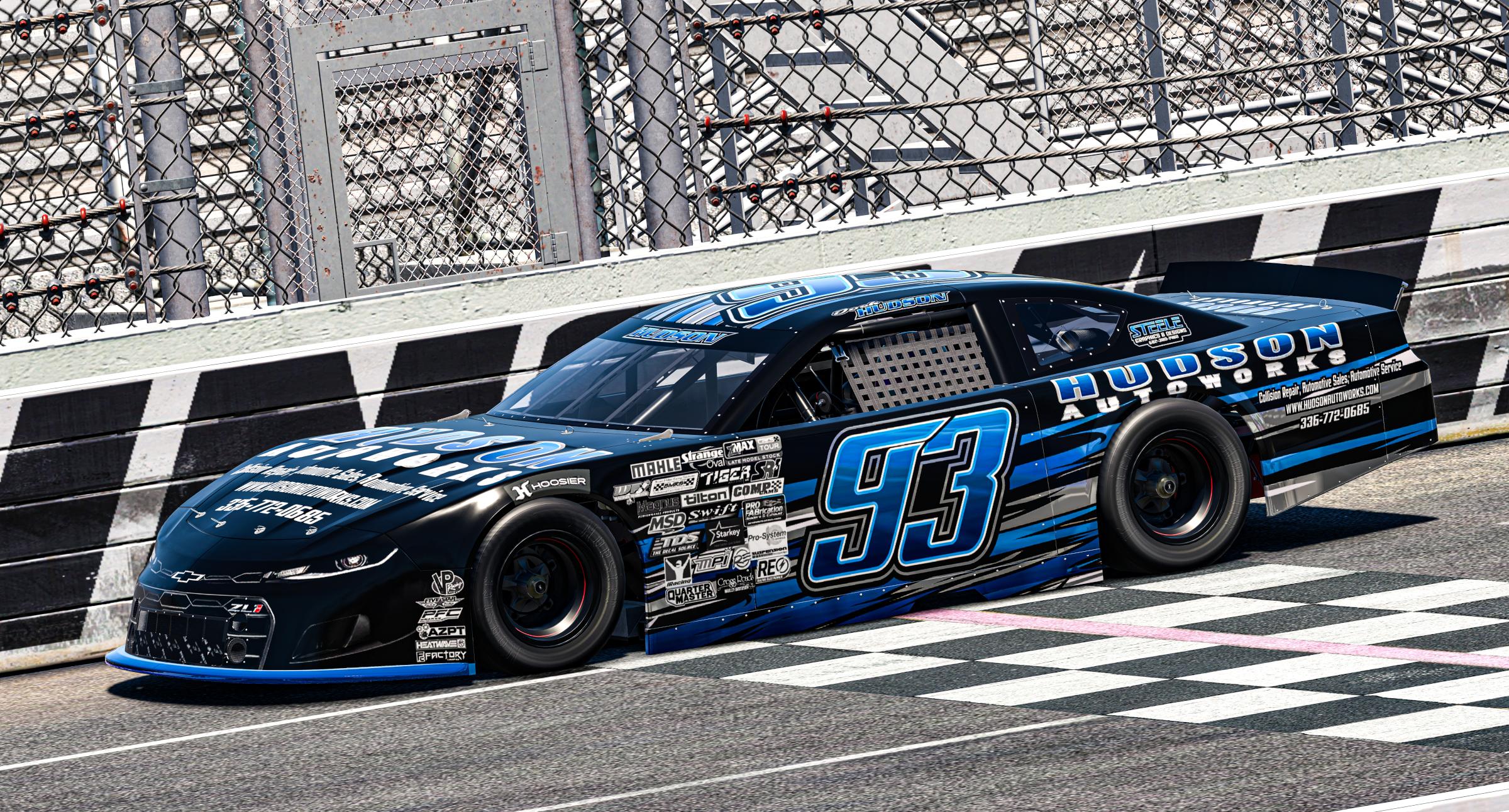 Josh Hudson-#93 by Michael J. Steele - Trading Paints