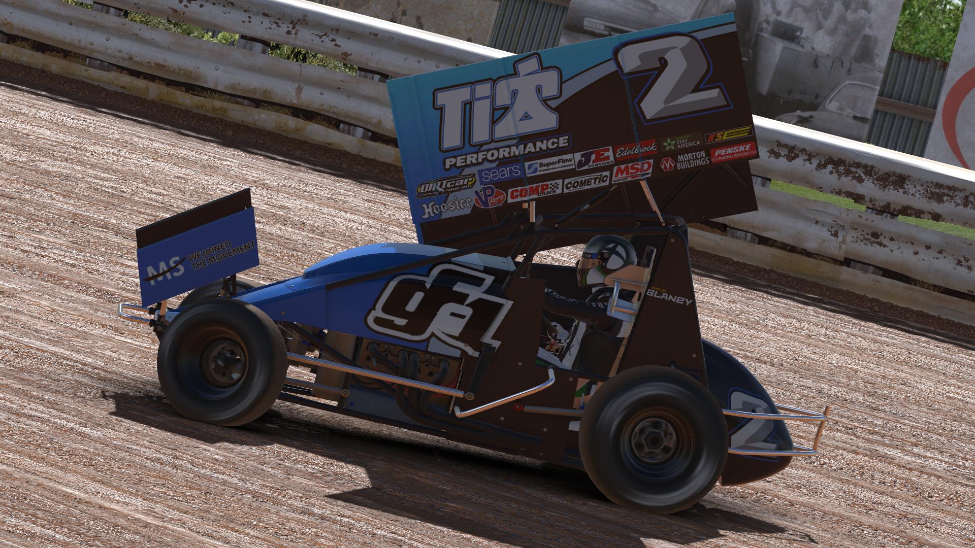 Dale Blaney GF1 Chassis Dirt Sprint Car by Travis McQuistion - Trading ...